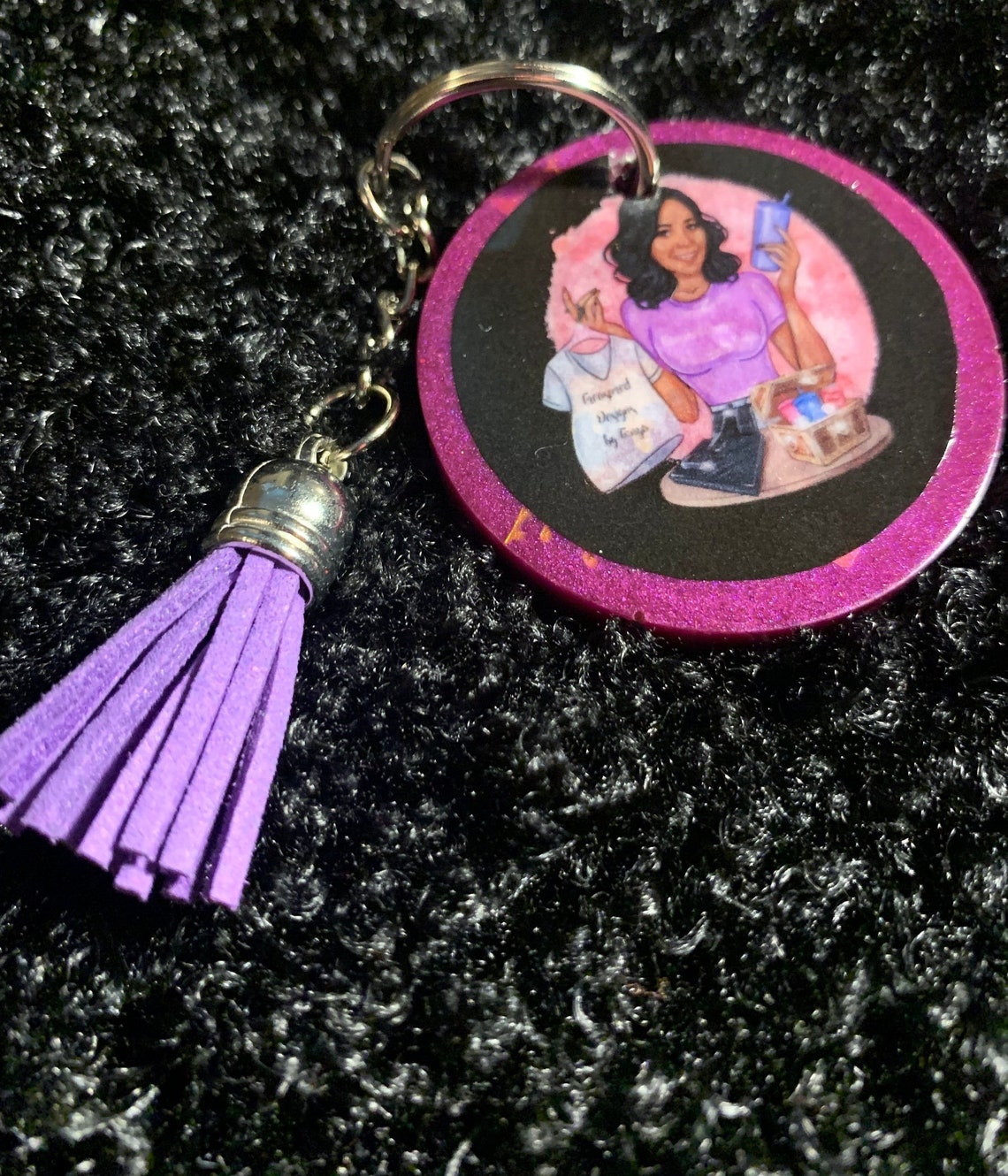 Digital Business Card Keychain - Etsy