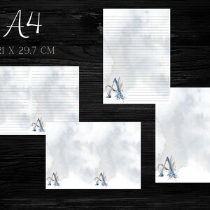 A Underwater Themed Printable Stationery Set/printable Stationary Paper ...