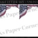 American Flag Printable Stationery Set/printable Stationary Paper ...