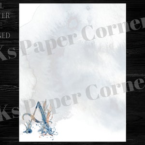 A Underwater Themed Printable Stationery Set/printable Stationary Paper ...