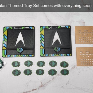 Star Trek Alliance Captain Player Card Trays and Overlays With Custom ...