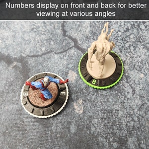 Zombicide Zombie Colored Counter Dials for Organizing and Tracking ...