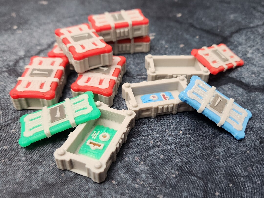 Marvel Zombicide 3D Crate Objective Tokens - Etsy