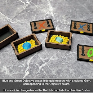 Zombicide White Death 3D Objective Crates With Removable Lids ...