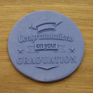 Graduation Embosser Stamp, Congratulations Debosser Stamp, Outbosser ...