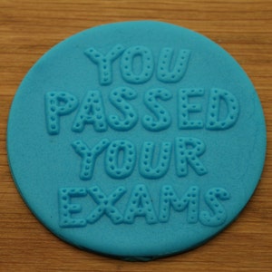 Exam Congratulations Embosser Stamp, You Passed Your Exams Debosser, A ...