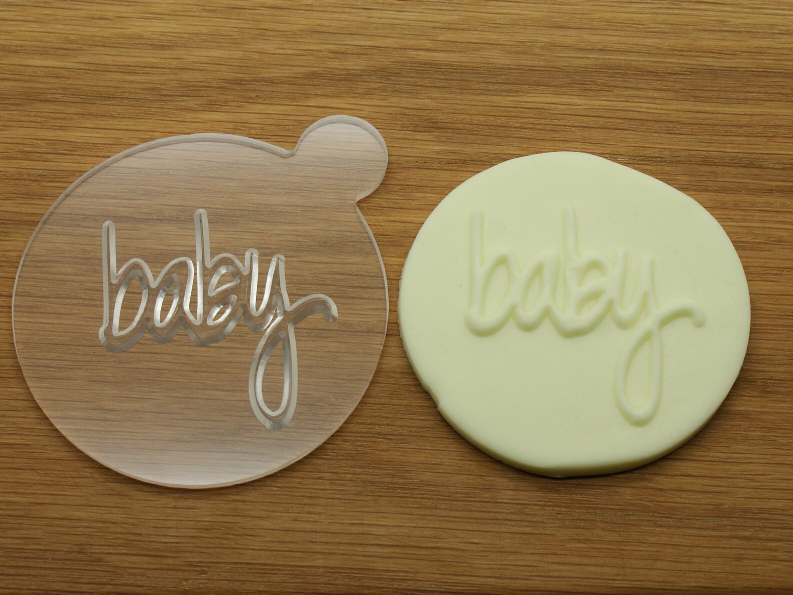 Baby Embosser Fondant Stamp, Acrylic Embosser for Cookies, Cupcakes ...