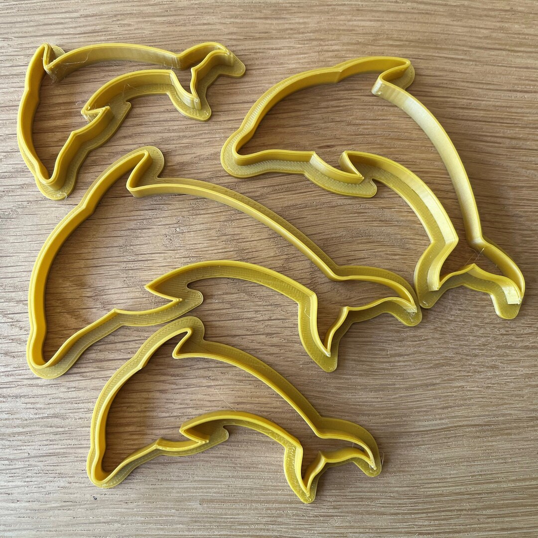 Dolphin Cookie Cutters for Fondant, Cupcakes and Cookies, Fondant ...