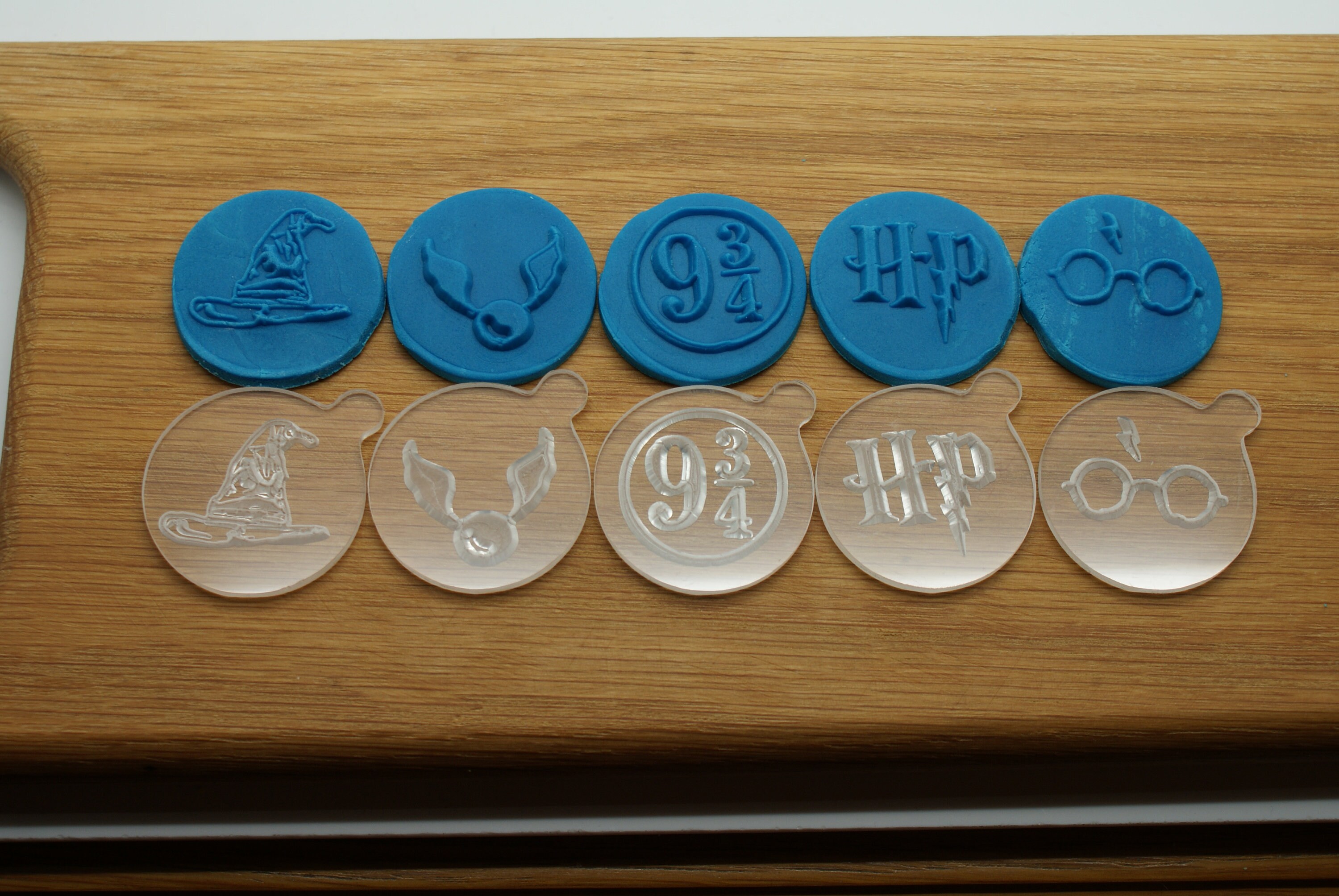 Harry Potter Mini Embosser Fondant Stamps Embosser for - Etsy UK