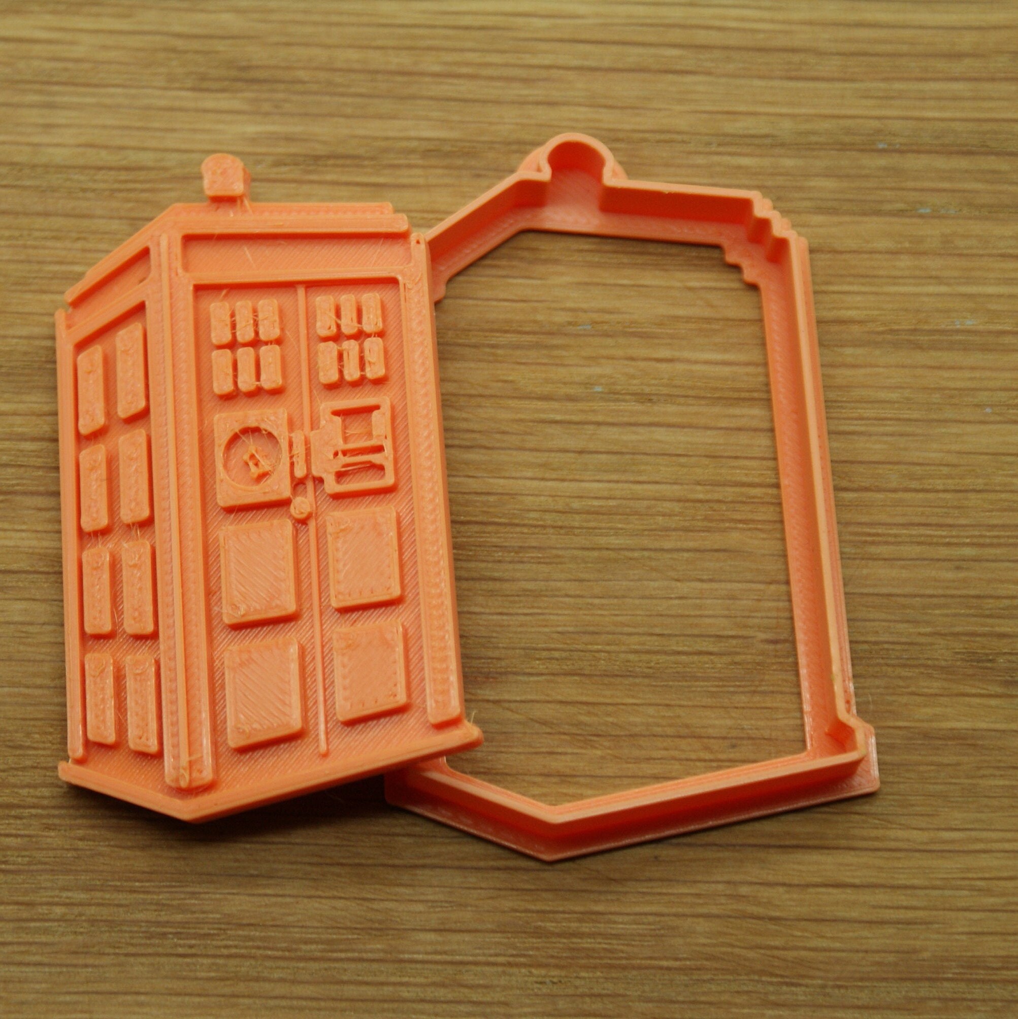 Doctor Who Tardis Cookie Cutter and Stamp Embosser Fondant - Etsy UK