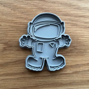 Spaceman and Rocket Stamp and Cutter Sets for Fondant Cupcakes Cookies ...