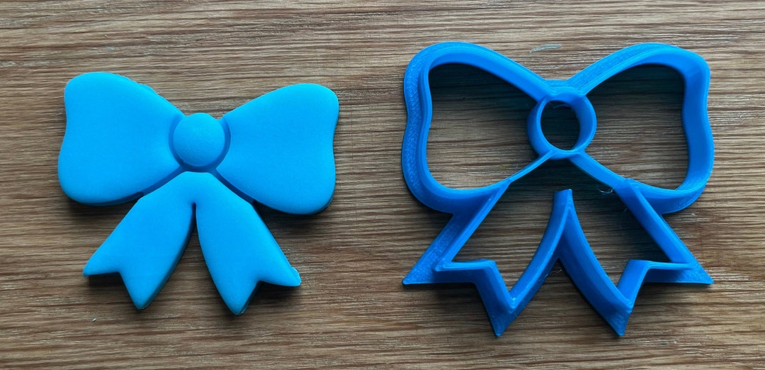 Bow / Ribbon Polymer Clay or Cookie Cutter : Polymer Clay, Fondant ...