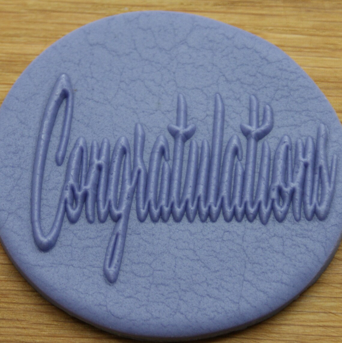 Congratulations Cookie Embosser, Raised Fondant Cookies , Debosser ...