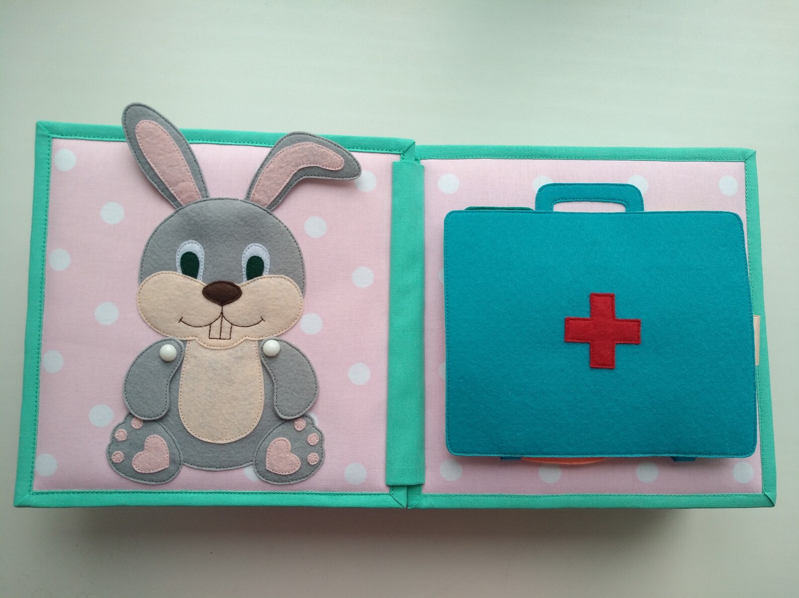 Quiet Book, Soft Book, Busy Book, Educational Book, Baby Gift, Felt ...