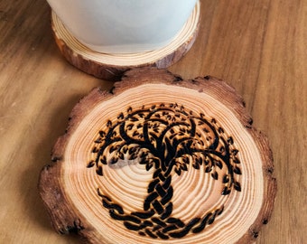 Tree of Life Coaster | Etsy