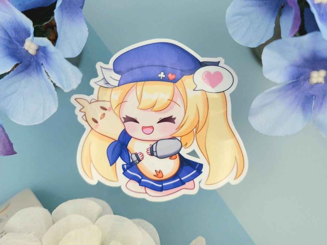 Vtuber Cute Chibi Dokibird Glossy Vinyl Sticker 3″ - Etsy