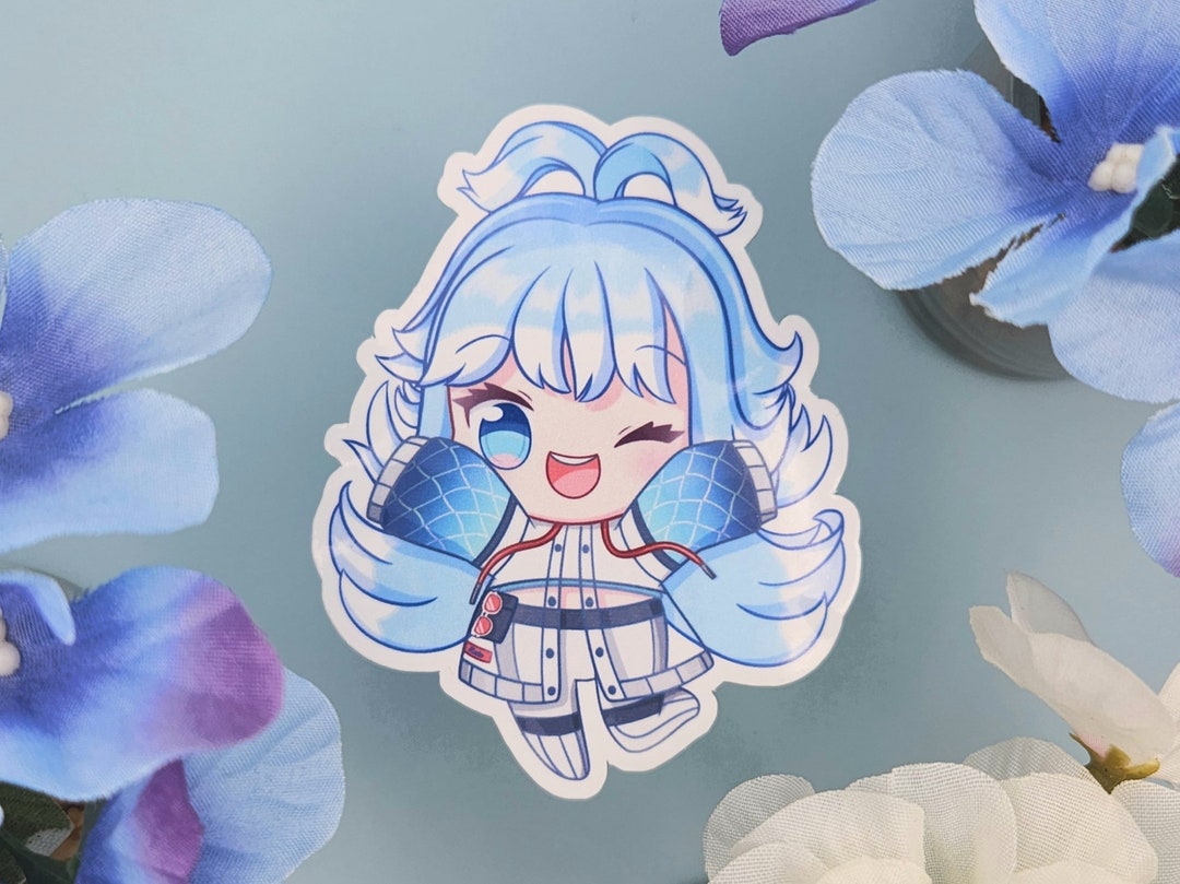 Hololive Winking Chibi Kobo Kanaeru Cute Glossy Vinyl Sticker 3″ - Etsy