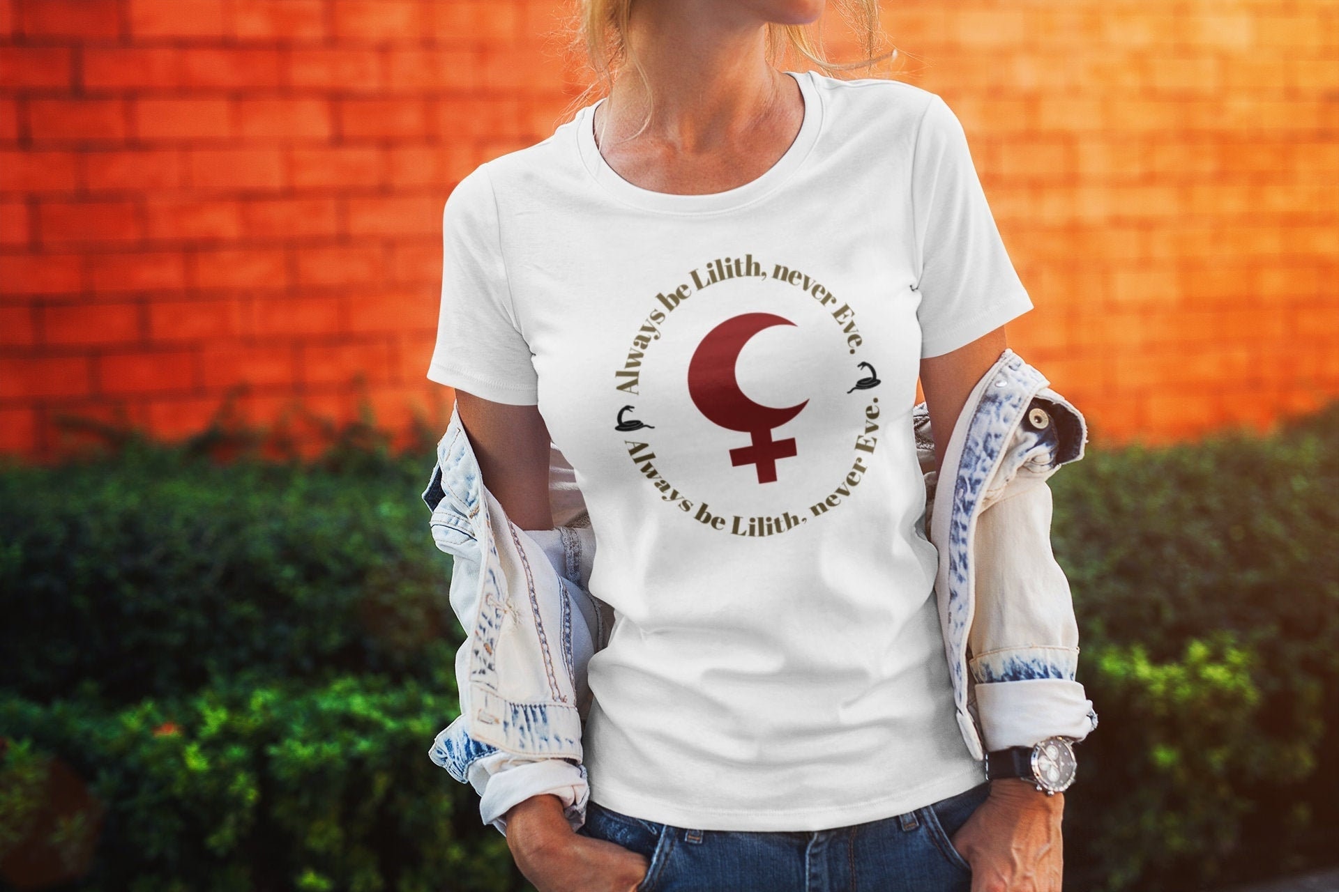 Always Be Lilith Never Eve Shirt - Goddess Lilith T-shirt, Witch Shirt ...