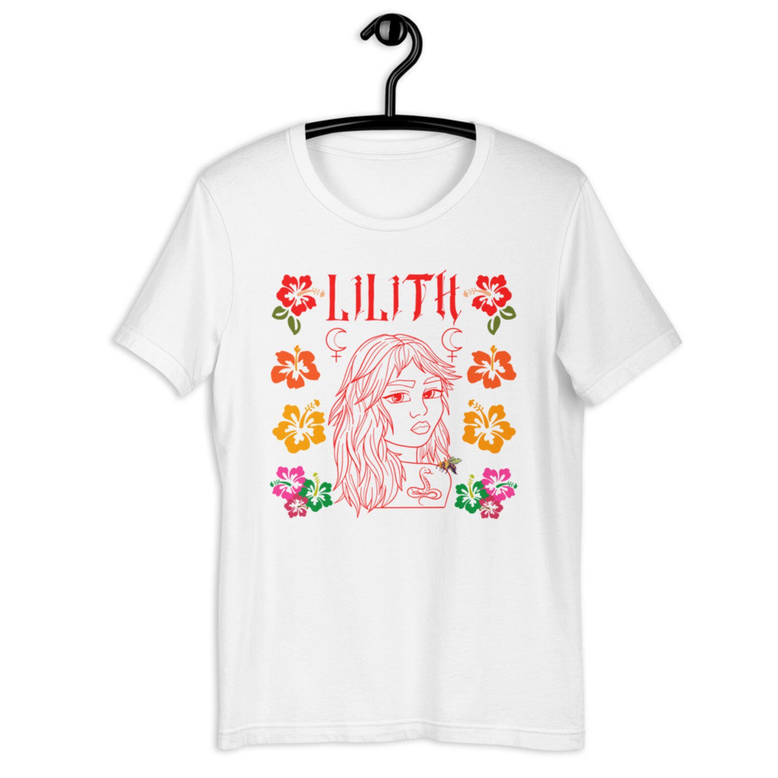 Lilith Shirt - Goddess Lilith Shirt, Witch Shirt, Feminist Shirt ...