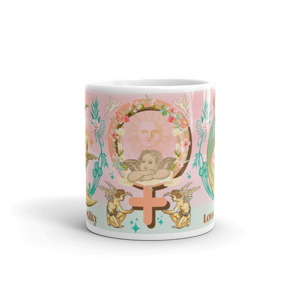 Angels Mug, Archangel Mug, Love & Fertility, Angel Lovers, Spiritual ...