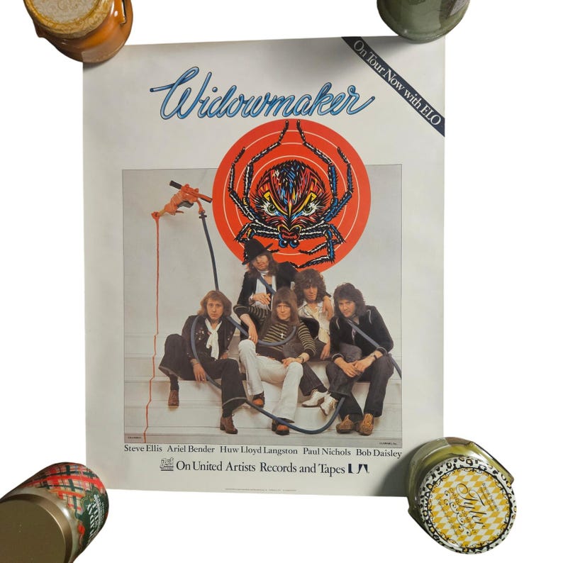 Widowmaker Self Titled Vintage 1976 Promo Album Poster 16x20 UA Records ...