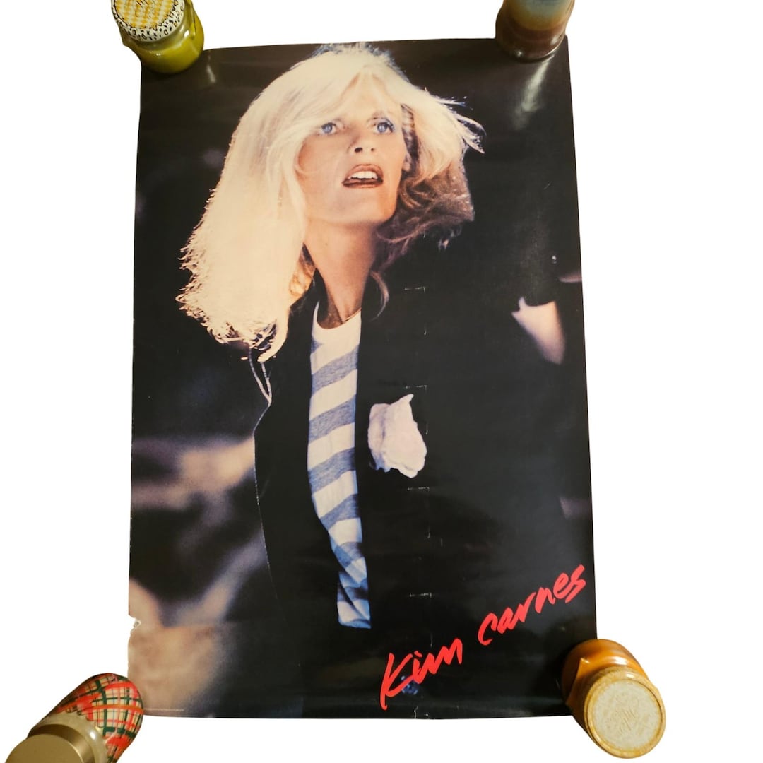 Kim Carnes Mistaken Identity Vintage 1981 Promo Poster Display 24x36 ...