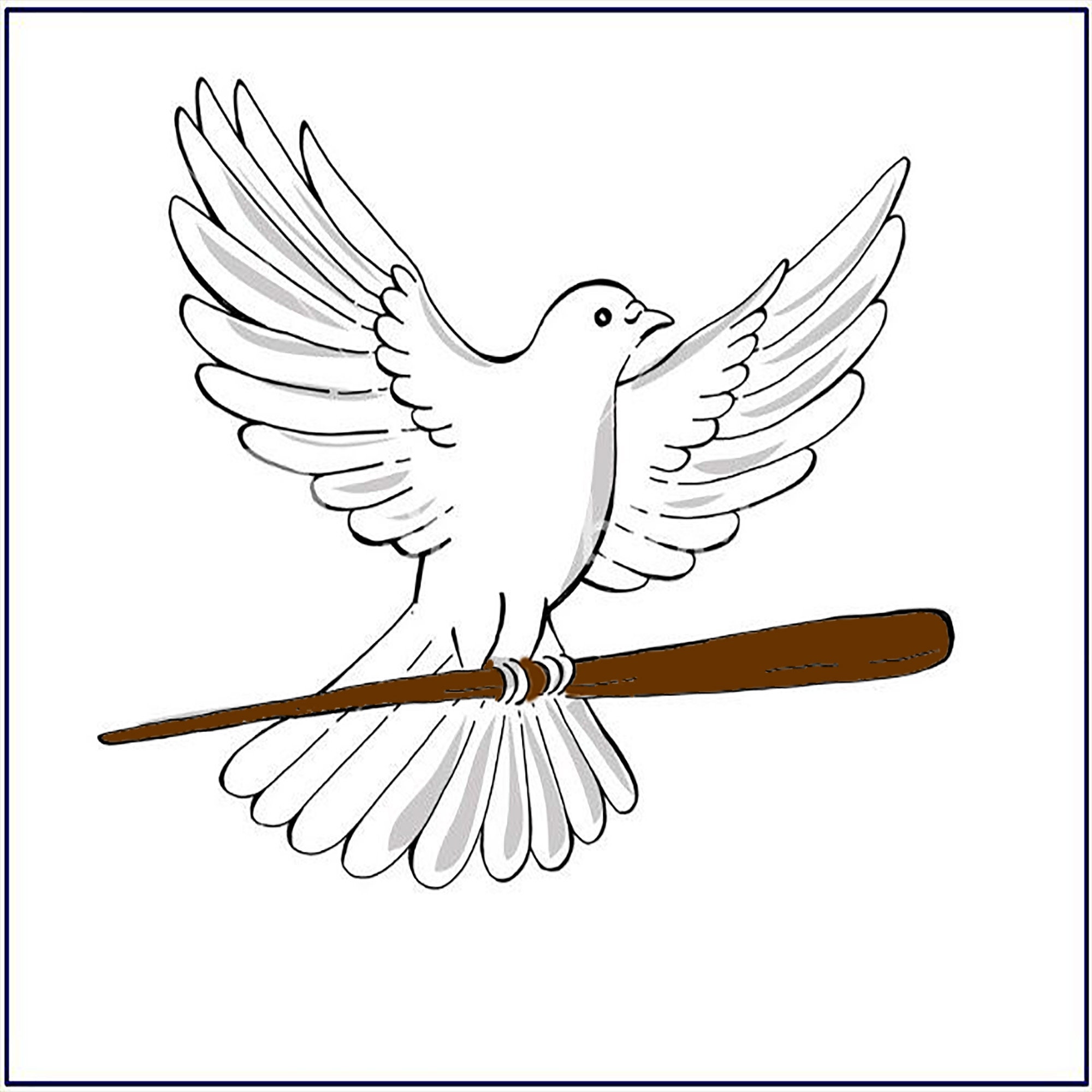 Dove Print Fun Prints Kids Room Gifts for Kids Dove Wallart | Etsy