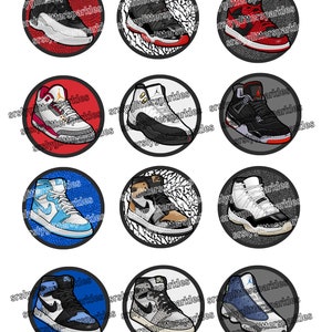 Printable Cupcake Topper Designs, DIY Cupcake Toppers, Jordan Sneaker ...