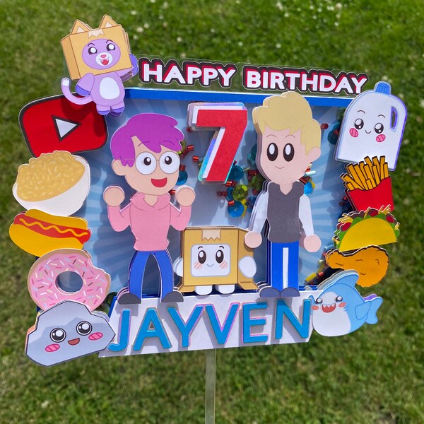 Lankybox Birthday Party Supplies - Etsy