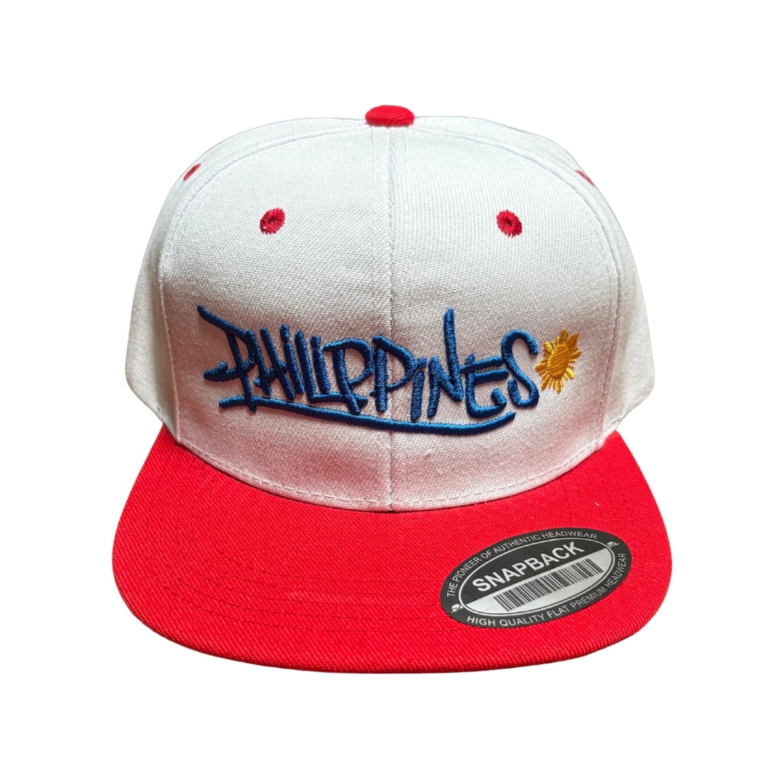 Philippines Graffiti Snapback Hat – Street Style Embroidered Cap With ...
