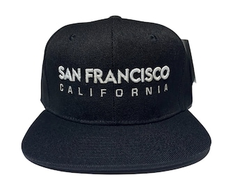 San Francisco Snapback Hat - Etsy