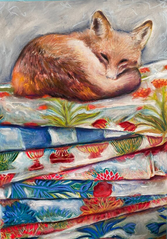 Sleeping Fox Art