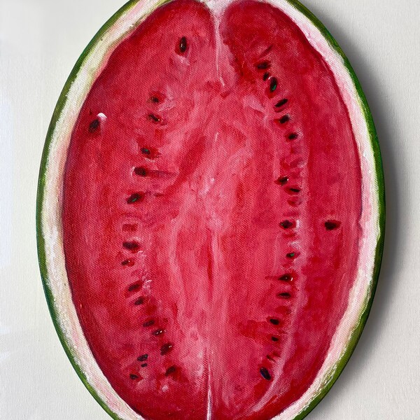Watermelon Painting - Etsy