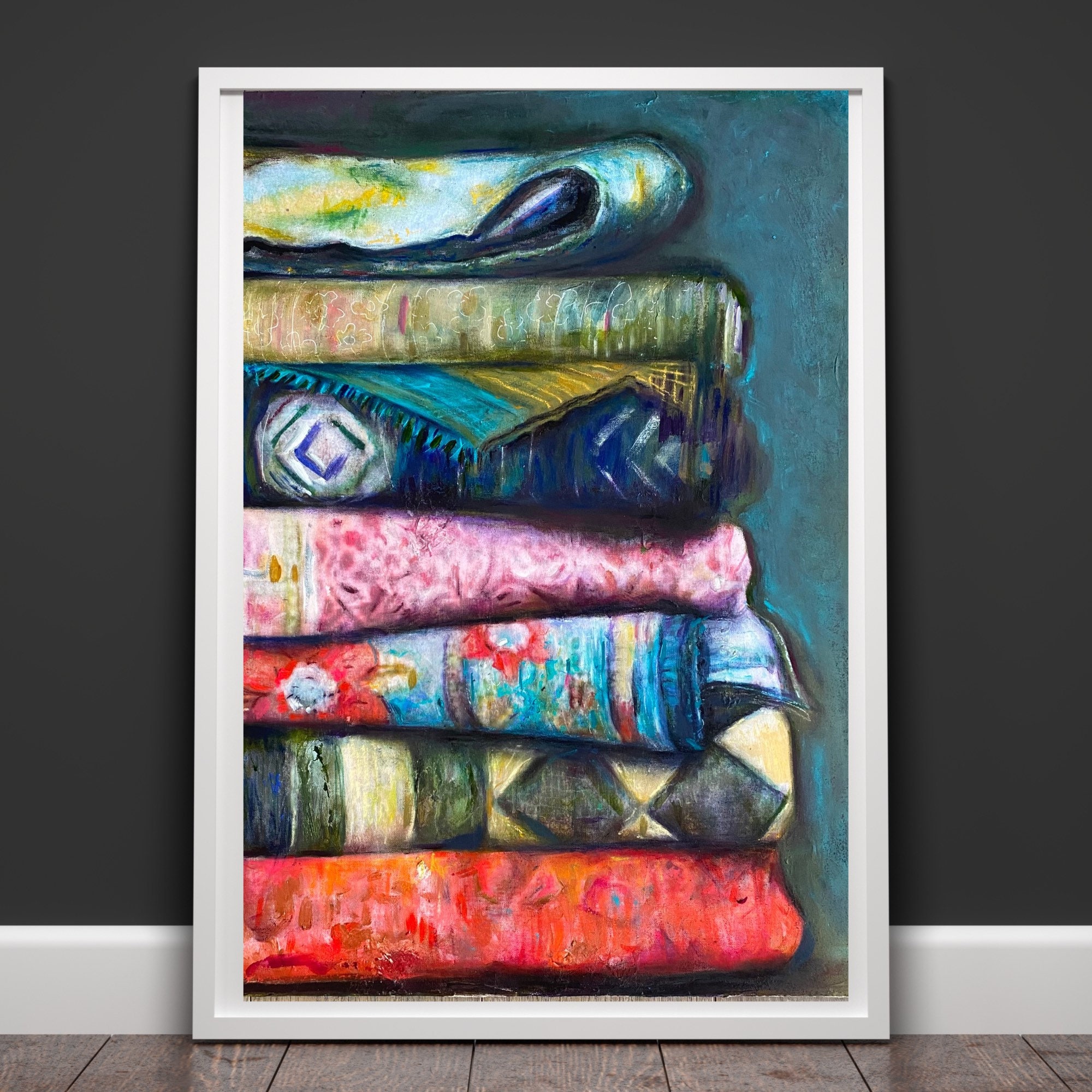 Original Art Fabric Painting Fabric Realism Expressionism - Etsy