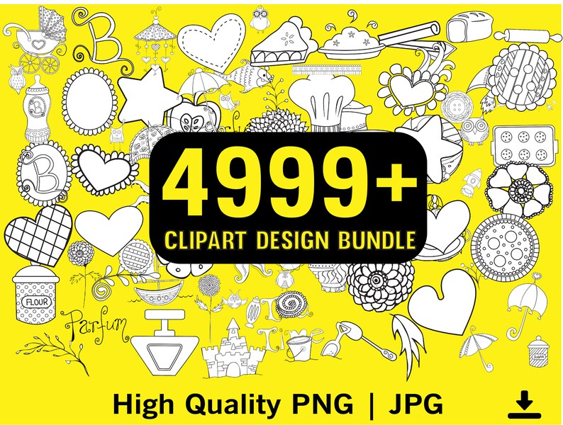 Clipart Bundle Clipart Set Clipart Png Clipart Commercial | Etsy UK