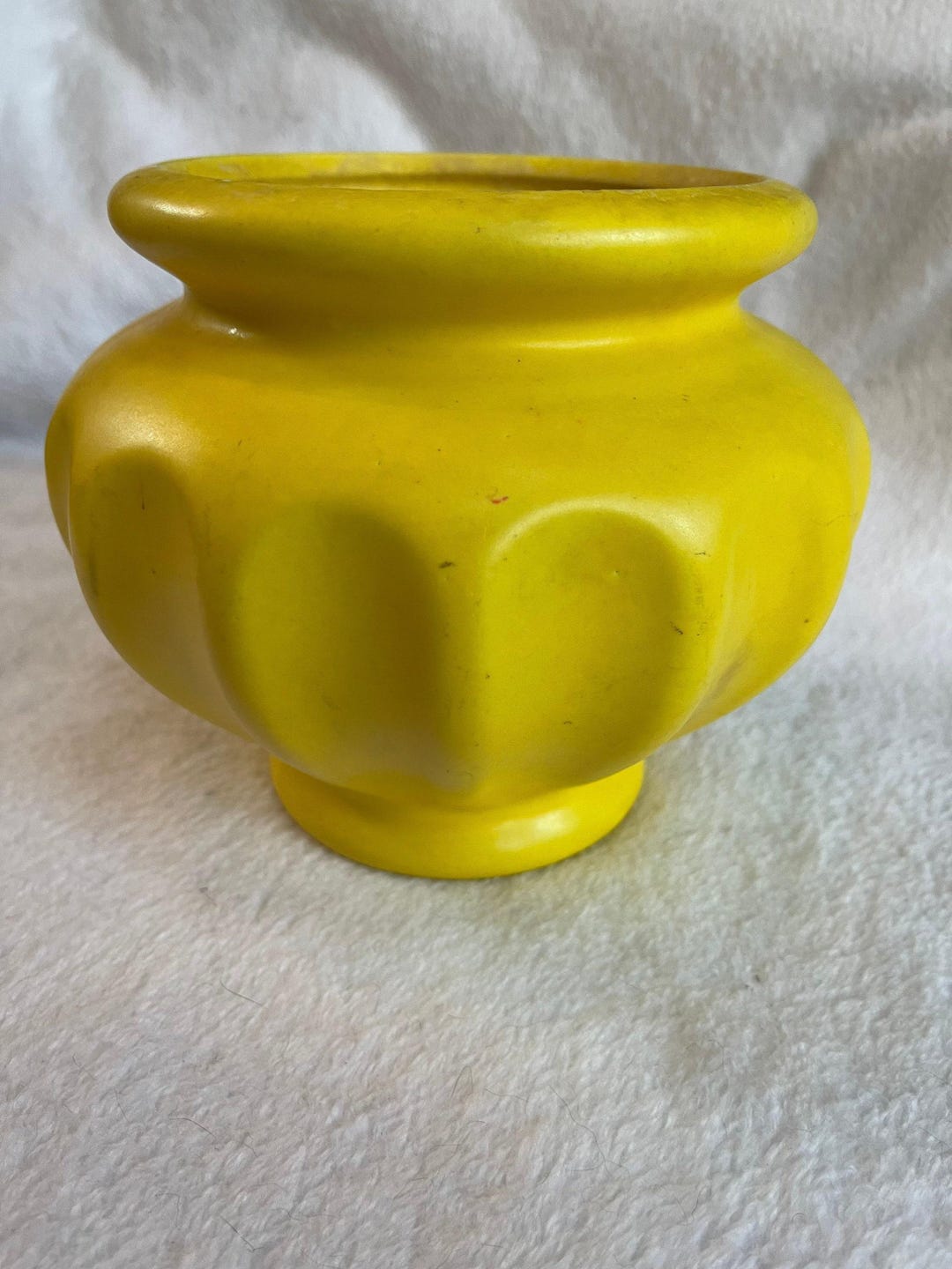 Vintage, Matt Yellow Haeger USA Pottery, Planter, Vase Decoration. Rare ...