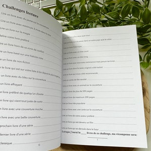 FRENCH VERSION! Reading Journal Green | Book Journal | 100 Books | Book ...