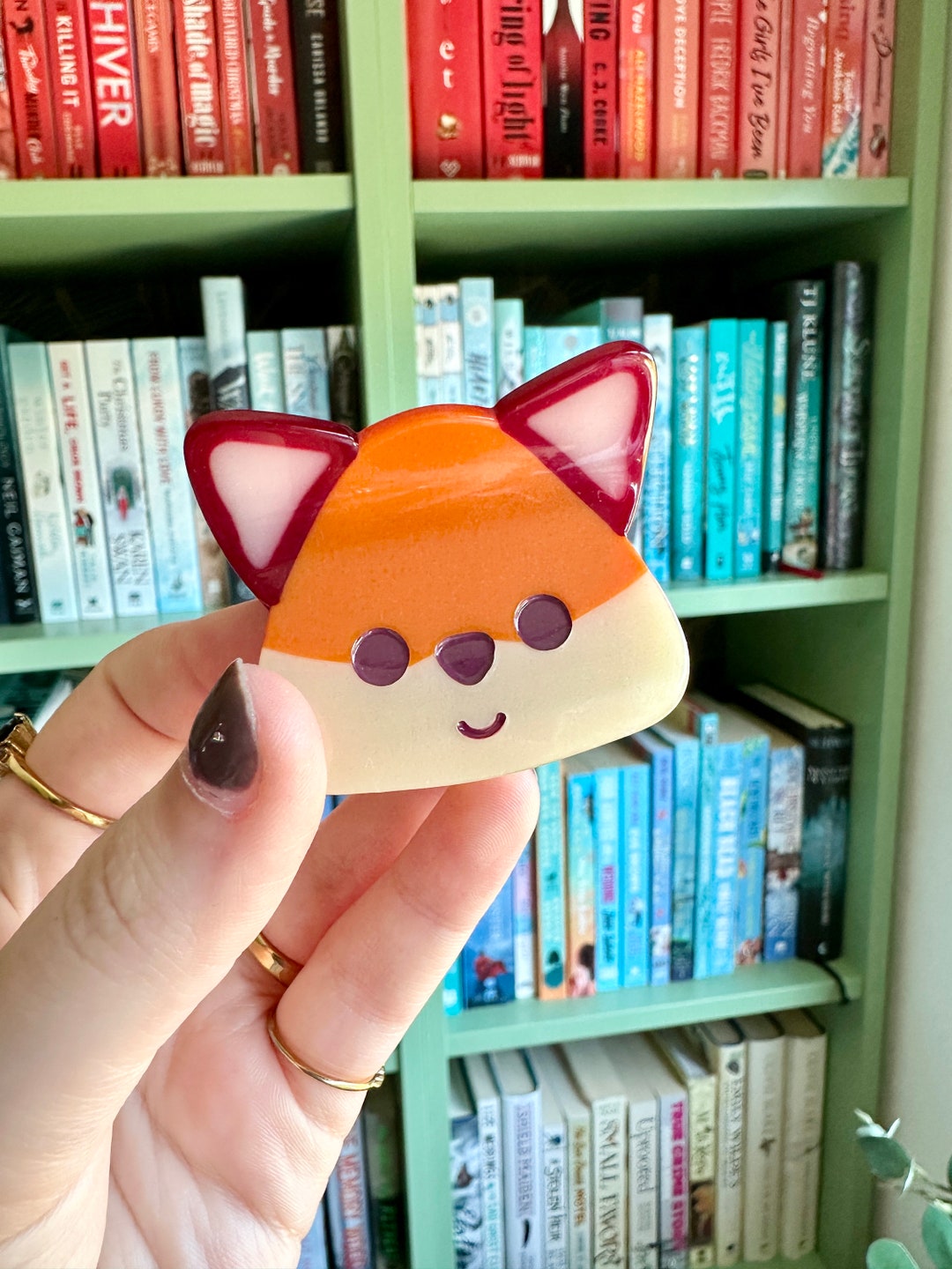Acrylic Fox Hair Claw | Cute Woodland Hair Clip - Etsy Canada