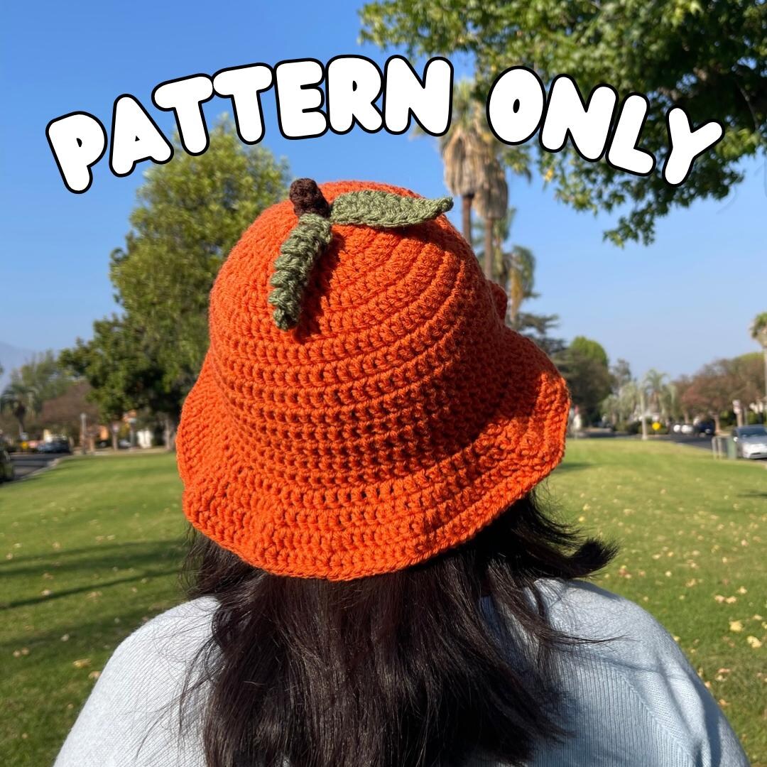 Crochet Pumpkin Bucket Hat Pattern | Halloween Costume | Fall ...
