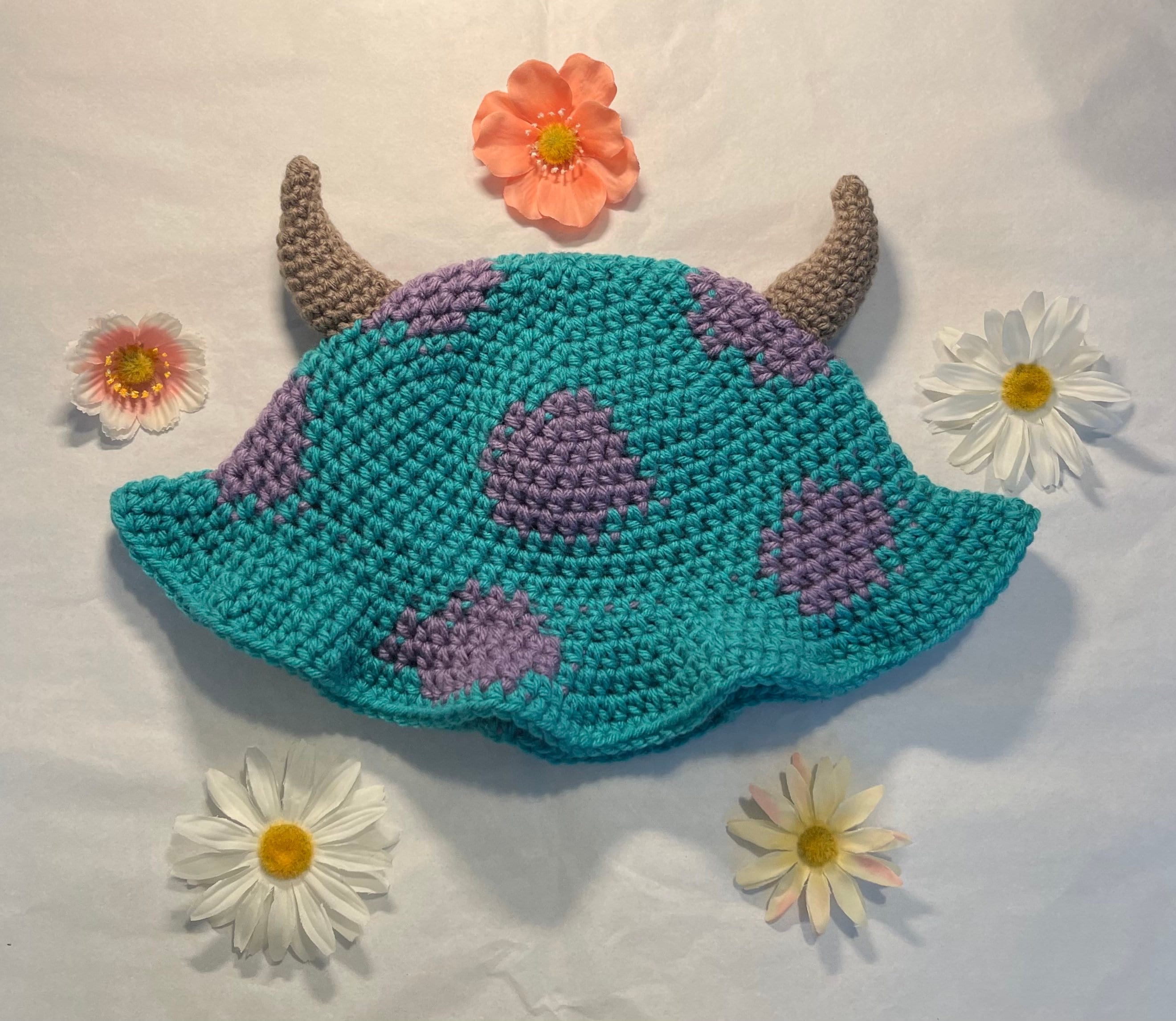 Crochet Monsters Inc Hat