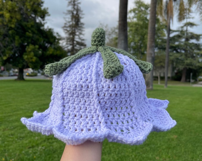 CROCHET PATTERN Crochet Tulip Hat Flower Design - Etsy Australia