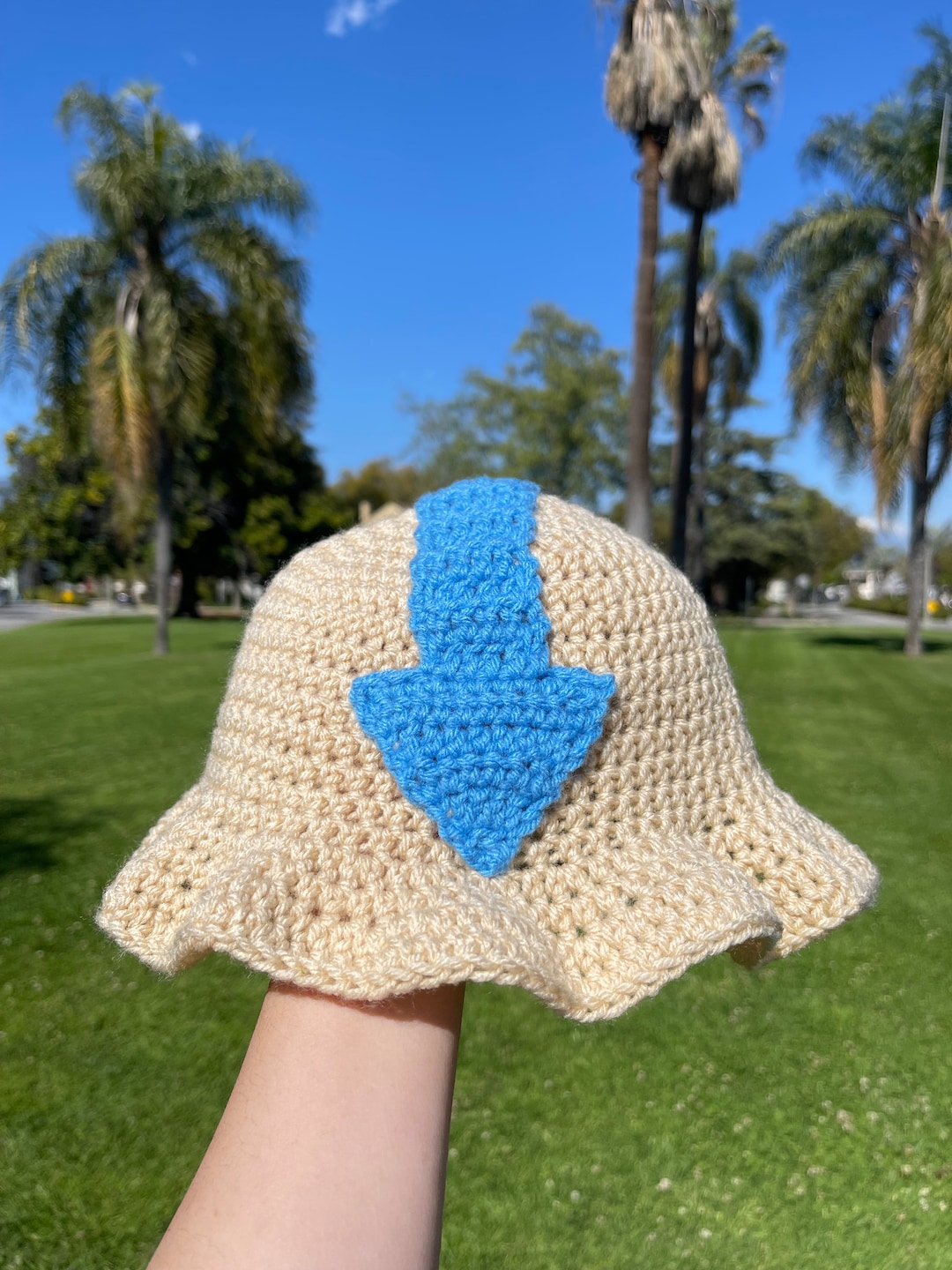 Crochet Aang Bucket Hat | Avatar the Last Airbender Hat | Handcrafted ...