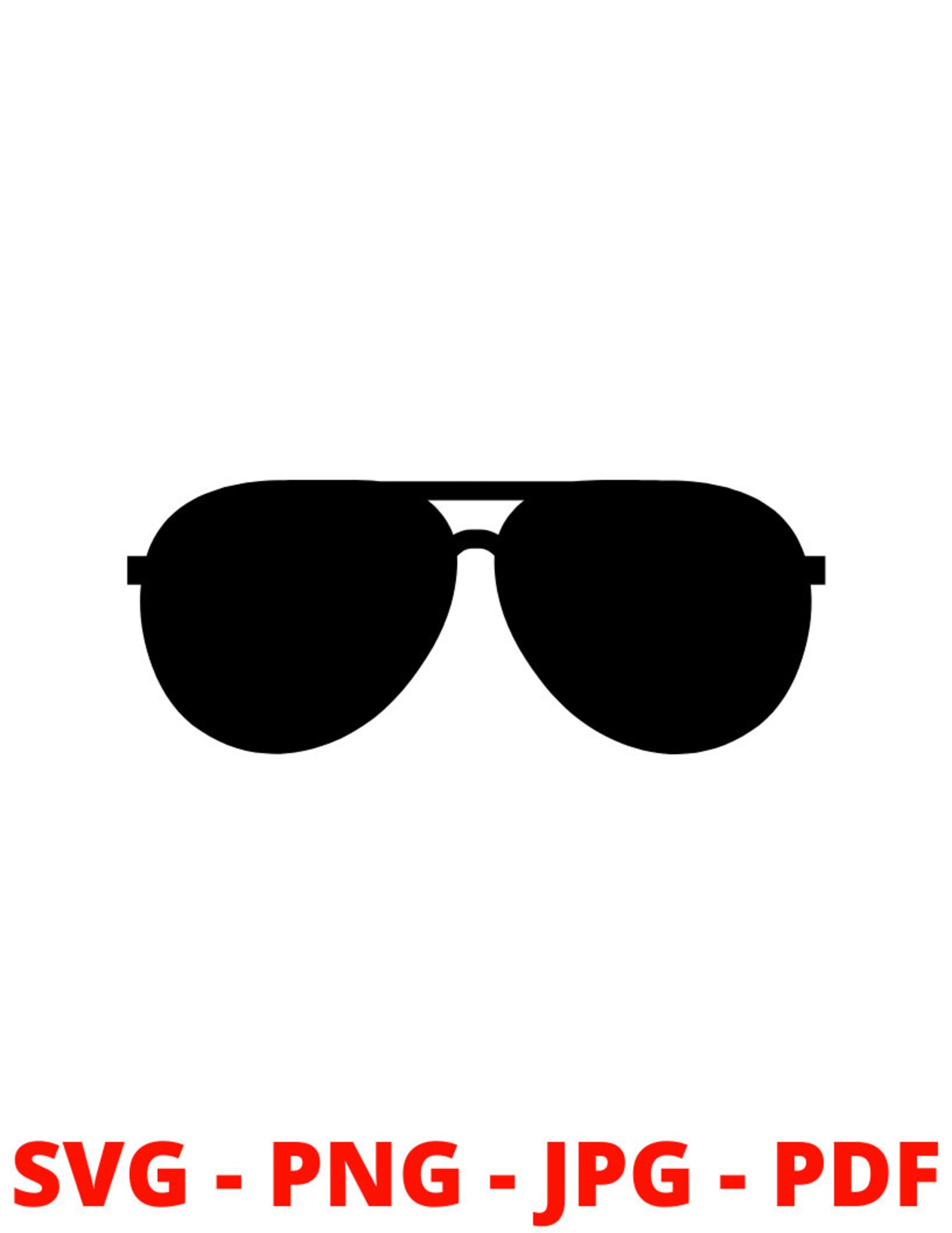 Aviator Glasses SVG Sunglasses Svg Aviator Svg Instant Download Cricur ...