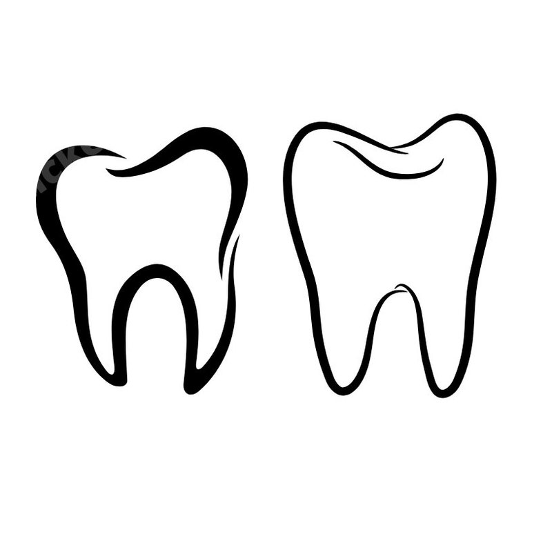 Tooth Svg - Etsy