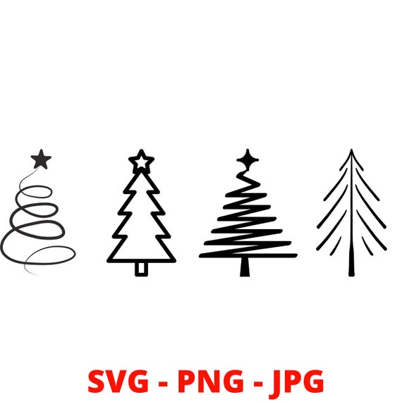 Christmas Tree Svg Bundle Christmas Svg Christmas Tree Svg | Etsy