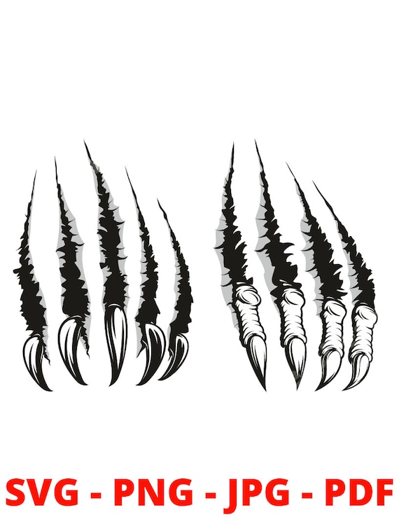 Scratches Svg Ripped Shirt Ripped Scratches Svg Rips - Etsy