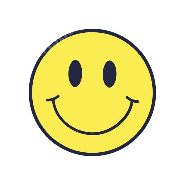 Yellow Smiley Face - Etsy