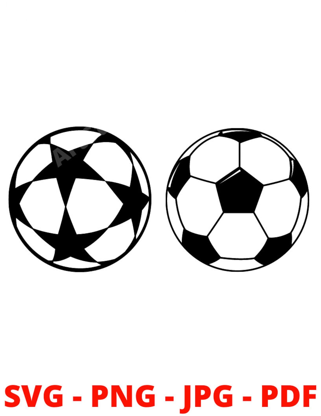 Ball SVG | Soccer Ball SVG | Instant Download | PNG Pdf Jpg Svg Digital ...