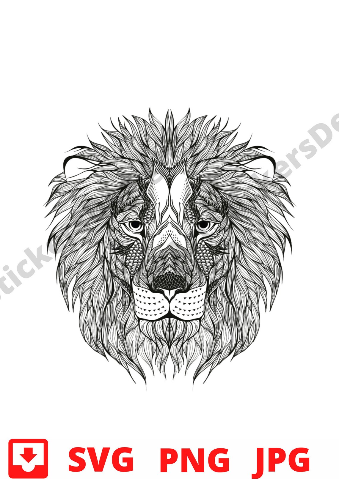 Lion SVG Lion Head Svg Lion Svg File for Cricut Lion Svg Designs Lion ...