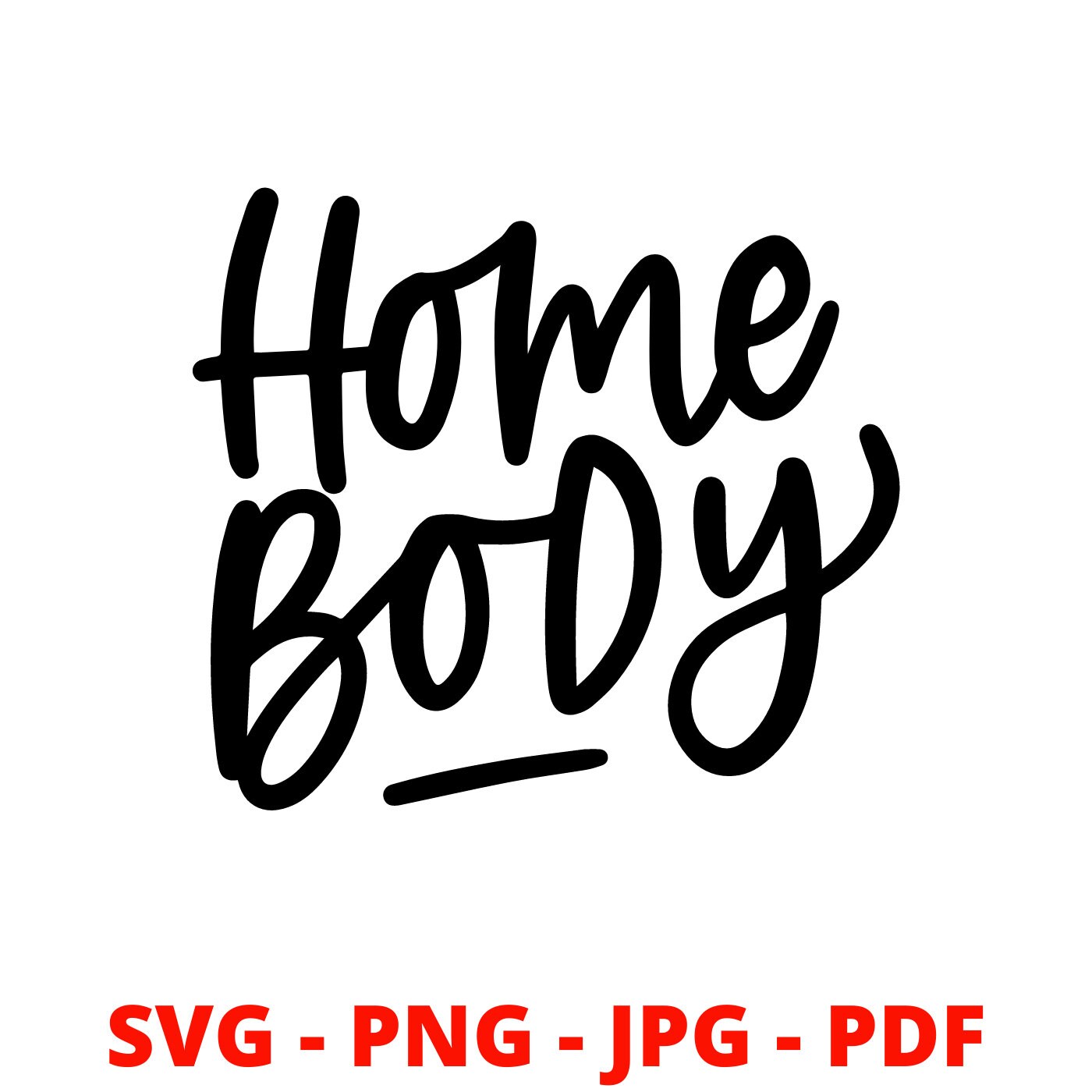 Homebody Svg Bundle Svg Files for Cricut Instant Digital Download Stay ...